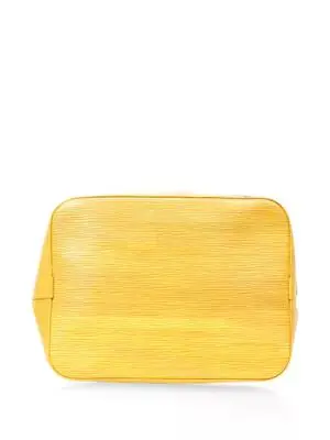 LOUIS VUITTON Epi Noé Pm Bucket Bag - Yellow
