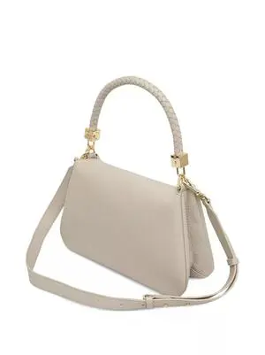 COCCINELLE Braided-handle Leather Tote Bag - Neutrals
