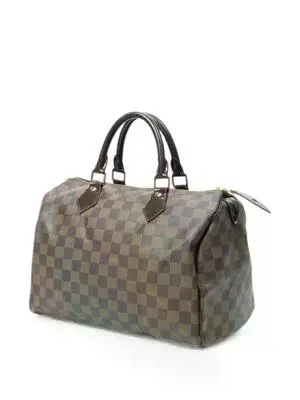 LOUIS VUITTON Damier Ebene Speedy 30 - Brown