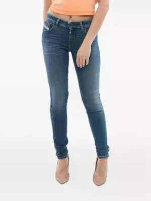 DIESEL® Slandy Super Skinny-fit Jeans - Blue