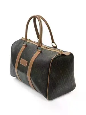 Dior Small Boston Zip-up Luggage - Brown