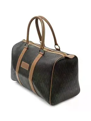 Dior Small Boston Zip-up Luggage - Brown