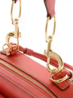 Moschino Logo Plaque Top-handle Tote Bag