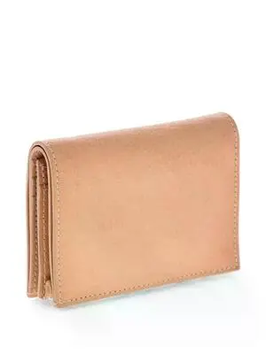 Il Bisonte Zip-around Leather Wallet - Neutrals