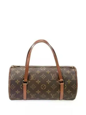 LOUIS VUITTON Monogram Papillon 26 Tote Bag - Brown