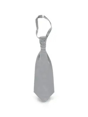 Corneliani Silk Ascot Tie - Grey