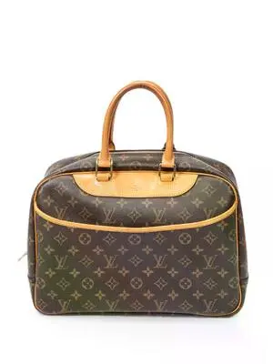 LOUIS VUITTON Deauville Tote Bag - Brown