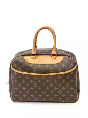 LOUIS VUITTON Deauville Tote Bag - Brown
