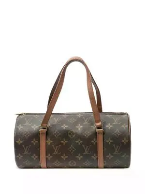 LOUIS VUITTON Papillon 3 Monogram Canvas Tote Bag - Brown