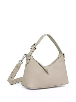 COCCINELLE Grained Leather Shoulder Bag - Neutrals