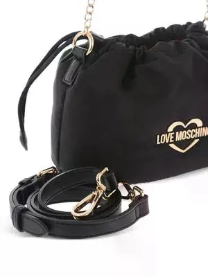 Moschino Logo-plaque Bucket Bag