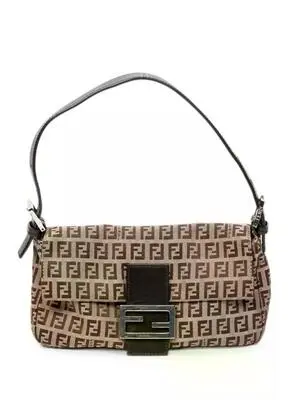 Fendi Baguette Shoulder Bag - Neutrals