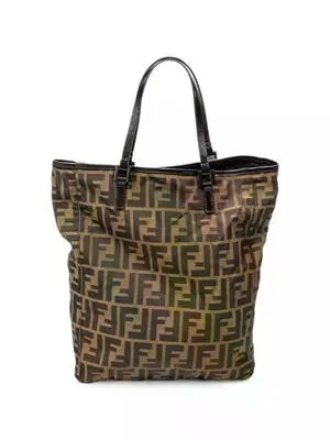 Fendi Zucca Canvas Tote Bag