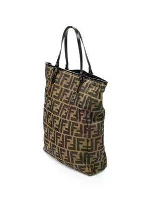 Fendi Zucca Canvas Tote Bag