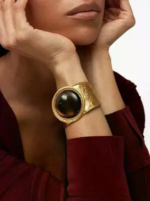Sylvia Toledano Cuff Sphere Bracelet - Gold