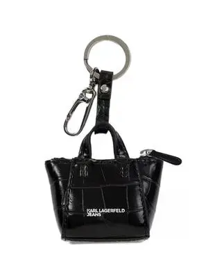 Karl Lagerfeld Karl State Of Mind Bag Charm - Black