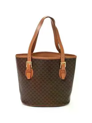 Celine Macadam Bucket Shoulder Bag