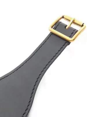 Dior Embroidered Logo Canvas Belt