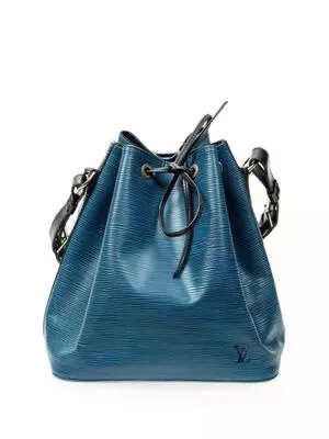 LOUIS VUITTON Pm Noe Bicolor Bucket Bag - Blue