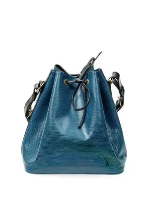 LOUIS VUITTON Noe Pm Bicolor Bucket Bag - Blue