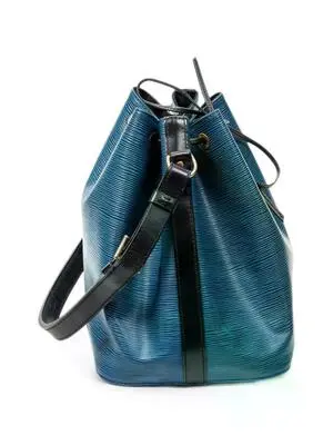 LOUIS VUITTON Noe Pm Bicolor Bucket Bag - Blue