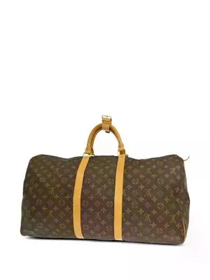 LOUIS VUITTON 1997 Monogram Keepall 55 Handbag