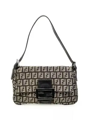 Fendi Baguette Shoulder Bag - Brown
