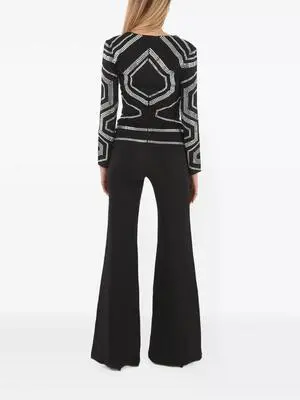 Philipp Plein Rhinestone-embellished Geometric Jumpsuit