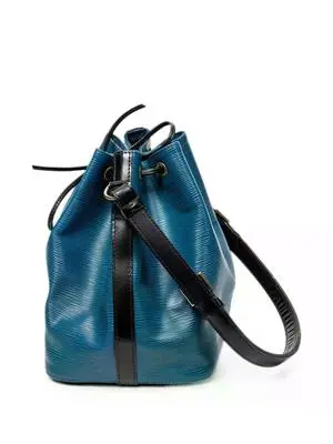 LOUIS VUITTON Noe Pm Epi Leather Bucket Bag - Blue