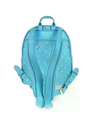 Moschino Quilted Laminated Backpack