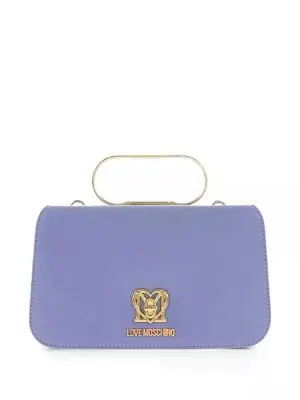 Moschino Logo-plaque Tote Bag - Purple