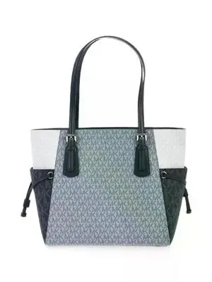 Michael Kors Voyager Monogram-print Tote Bag - Blue