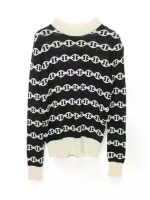 Hermès Chaîne D'ancre Knit Sweater - Black