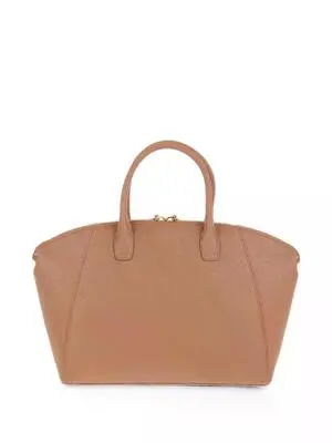 Moschino Logo-plaque Tote Bag - Neutrals