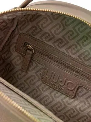 Liu Jo Grained Logo-plaque Backpack