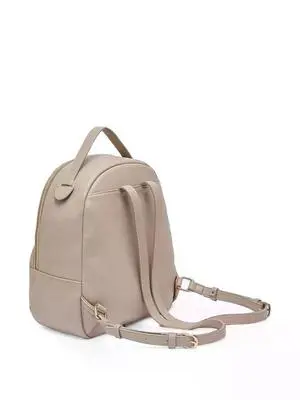 Liu Jo Grained Logo Plaque Backpack