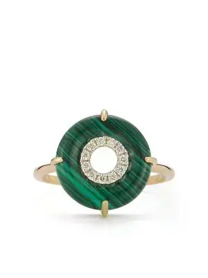 Mateo Diamond Donut Ring - Gold