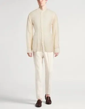 120% Lino Shirt Sand Size Linen