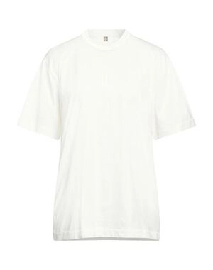 BY MALENE BIRGER T-shirt Ivory Size Organic Cotton - White