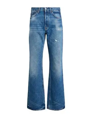 Acne Studios Straight-leg Distressed Denim Jeans
