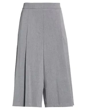 KAOS Stretch Crepe Bermuda Shorts - Grey