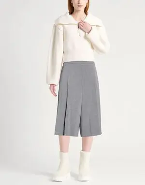 KAOS Stretch Crepe Bermuda Shorts - Grey