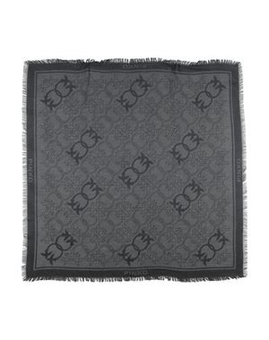 Pinko Scarf Viscose, Polyester - Grey