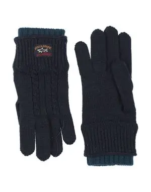 Paul & Shark Gloves Size Wool - Black
