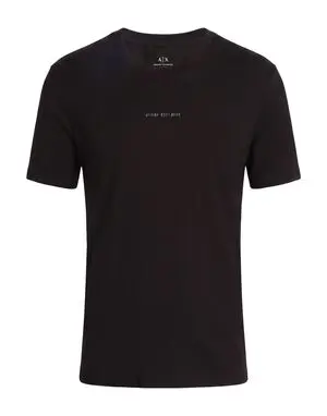 Armani Exchange T-shirt Size Cotton - Black