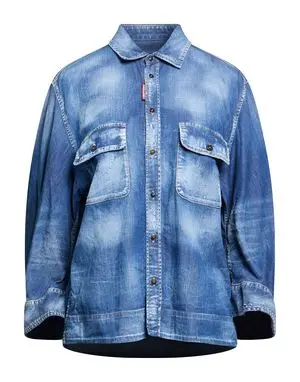 Dsquared2 Cotton Elastane Denim Shirt