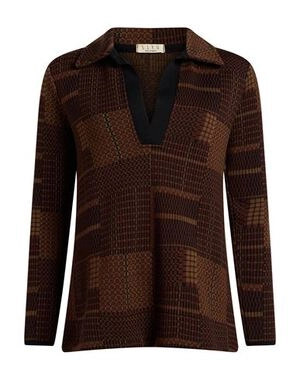 SIYU Sweater Size Merino Wool - Brown