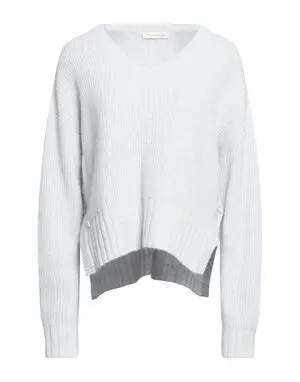 MANILA GRACE Asymmetric V-neck Sweater