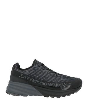 EA7 Sneakers Size Textile Fibers - Black