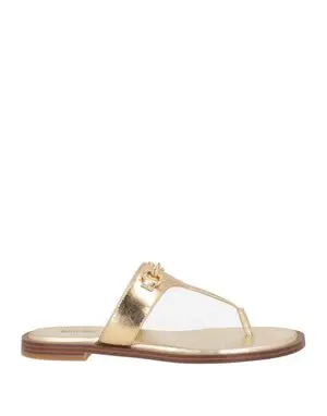 Michael Kors Leather Thong Sandals